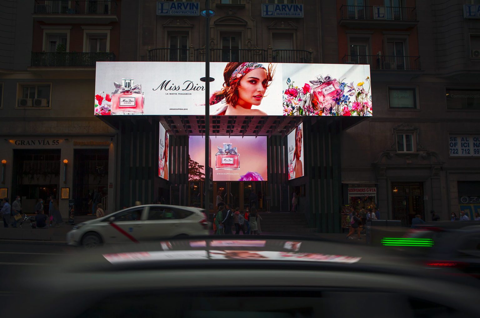 Dior Campaigns On Our Digital Screens In Spain - DEFI GROUP